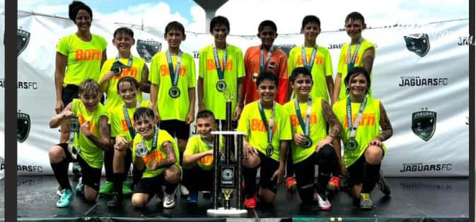 13 Boys White are Jaguar Invitational Champions!! | Michigan Burn Soccer